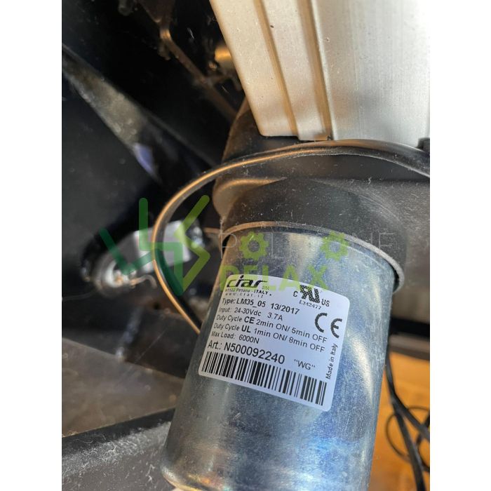 Actuator motor CIAR LM35_05 cod N500092240 - 6000N